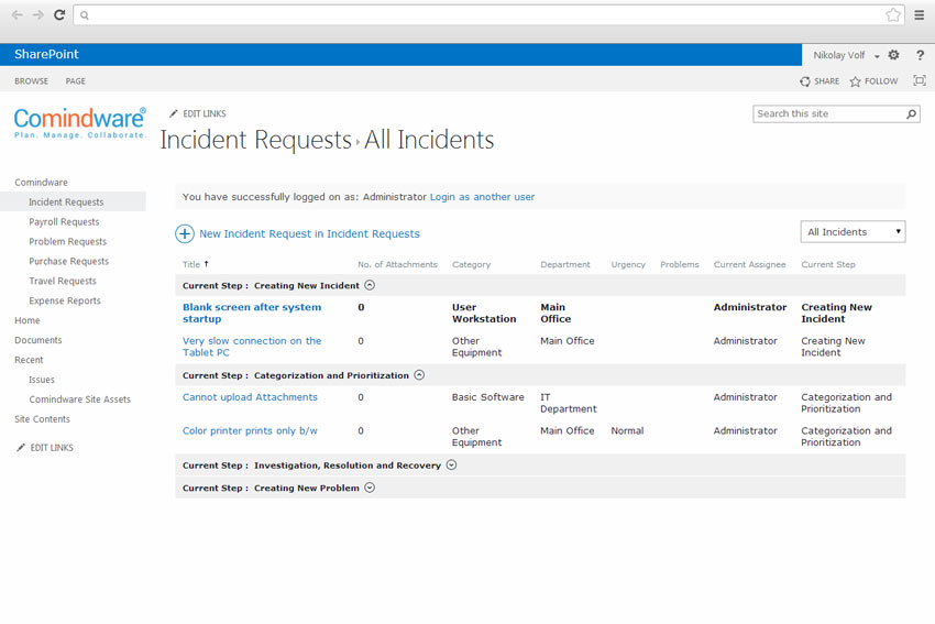 How Comindware Tracker can Make SharePoint Workflow Automation a Less Painful Experience